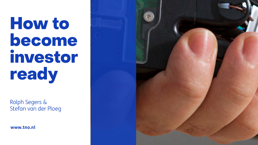 eBook: How to become investor ready - TNO Ventures
