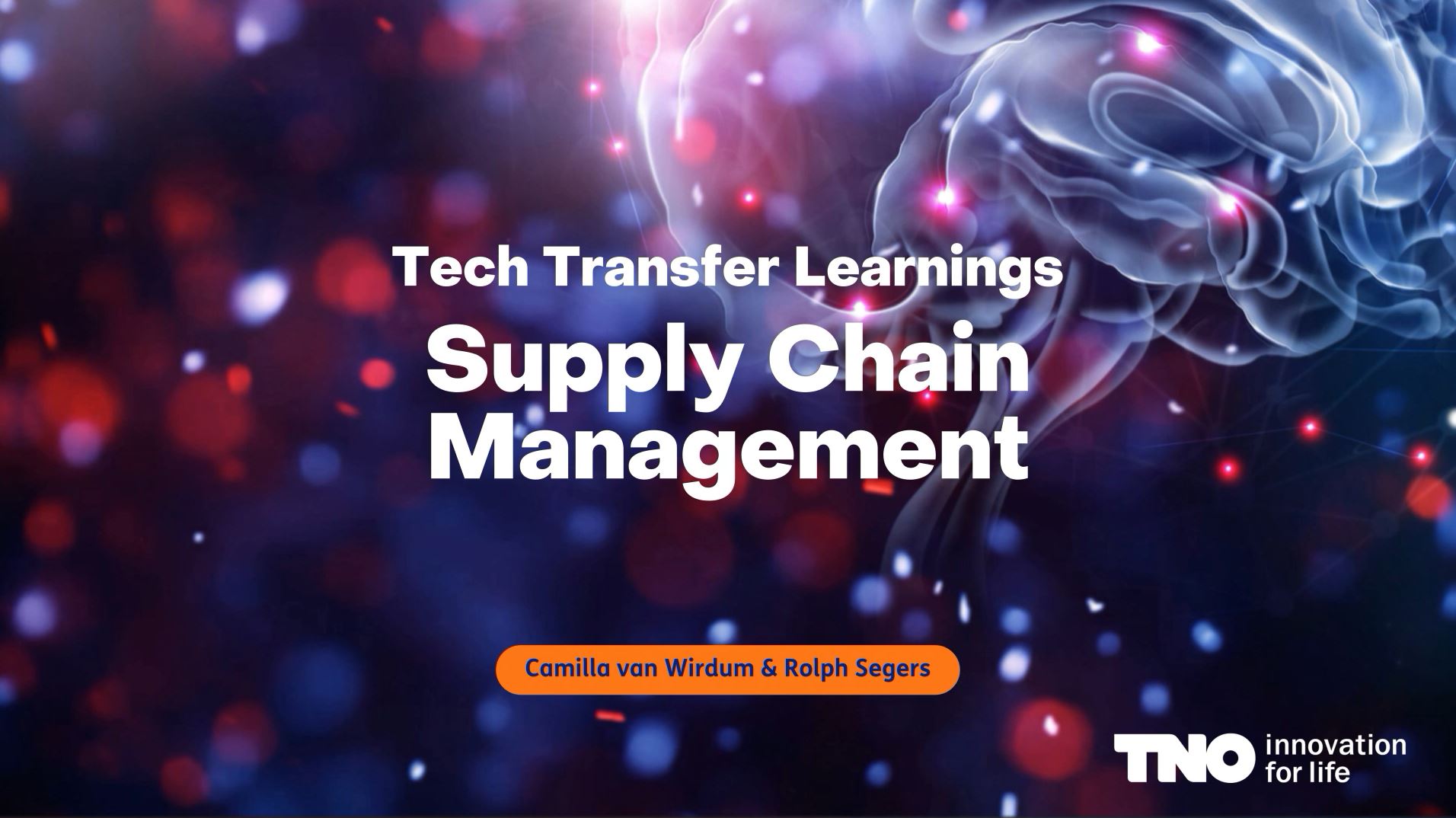 eLearning: Supply Chain Management - TNO Ventures